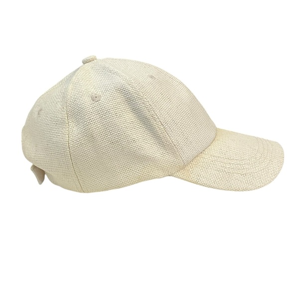 oth | Accessories | Cream Textured Baseball Cap Hat Womens | Poshmark